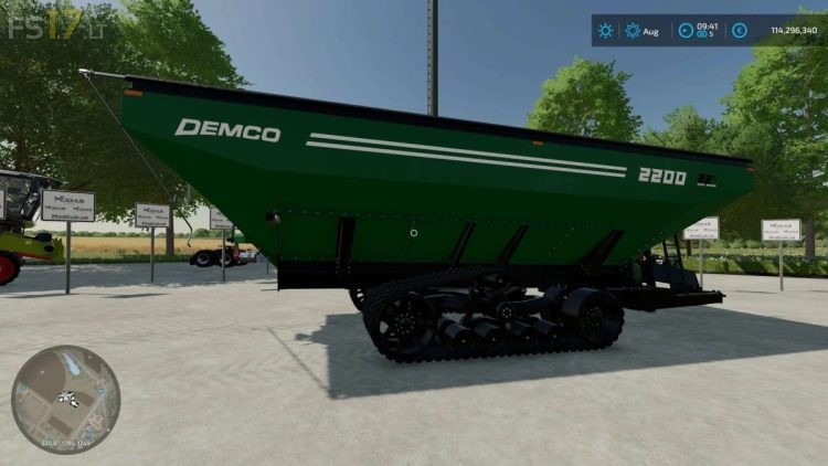 Demco 2200 Auger Wagon v 1.0 - FS17 mods FS22 mods